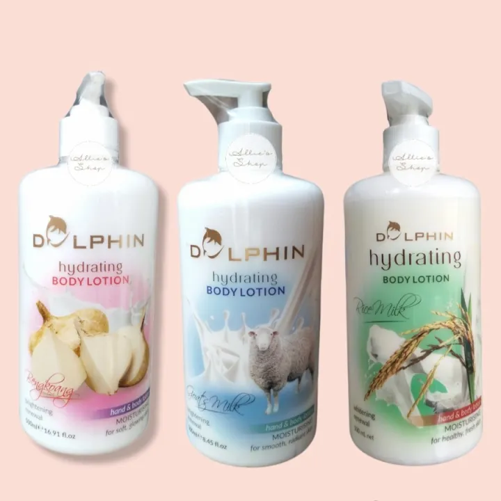 NEW Dolphin Body Lotion Dolphin Hydrating Body lotion Kemasan 500ml ...