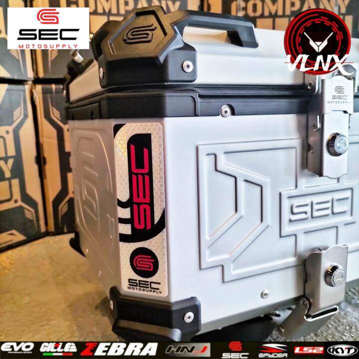 SEC Alloy Topbox 45 Liters Black ops Company WHITE | Lazada PH