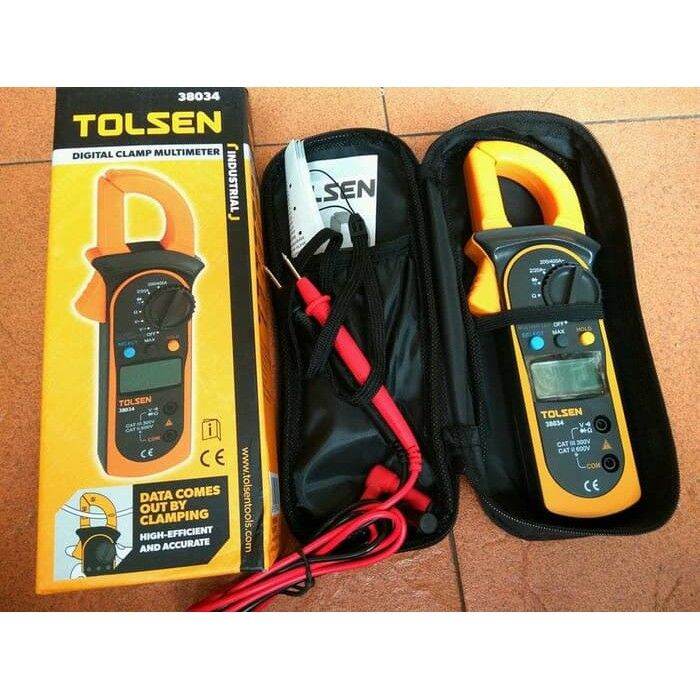 Digital clamp meter Tolsen tang ampere multi meter 3.1/2 digit HQ ...
