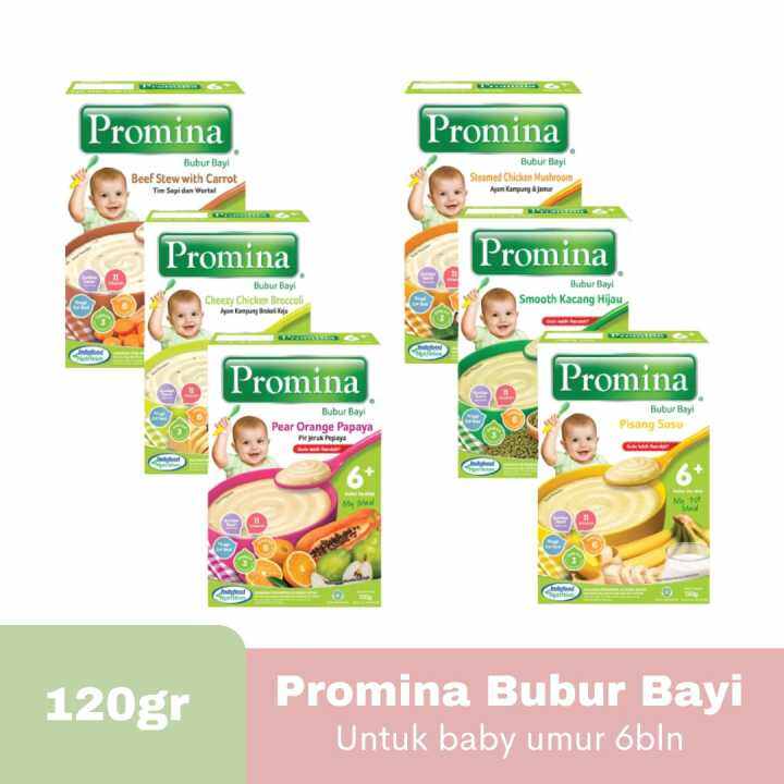 Promina Bubur Bayi 6 Bulan | Lazada Indonesia