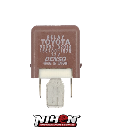 Japan Surplus Toyota Denso Relay 90987-02016 (12V / 4 Pin) Made in ...