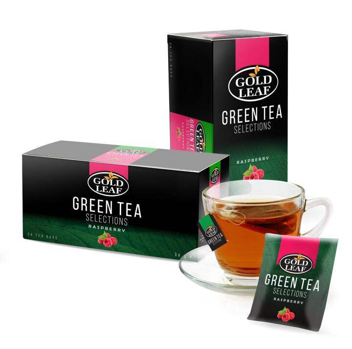 Gold Leaf Green Tea Selections: Raspberry Tea 24s | Lazada PH