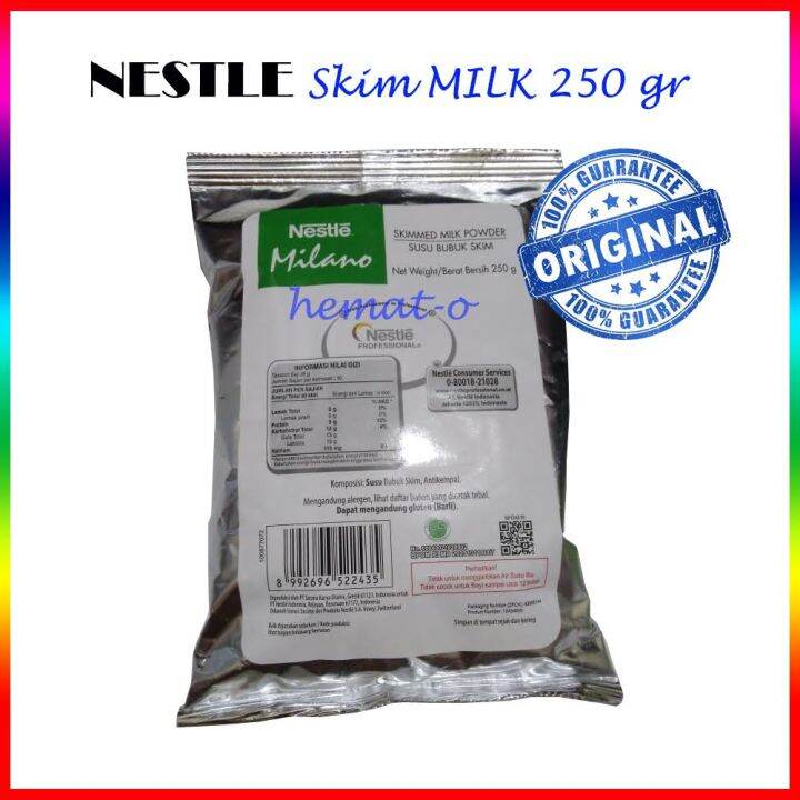 Nestle Skim Milk Powder 250gr Susu Bubuk Skim | Lazada Indonesia