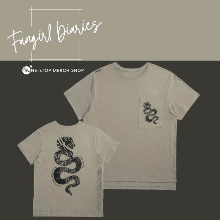 Taylor Swift Reputation SNAKE T-SHIRT | Lazada PH
