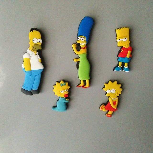 Homer Simpson cartoon creative fridge magnet early education decorative ...