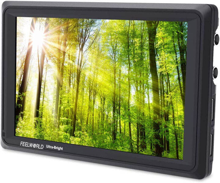 FEELWORLD FW279S 7 Inch Ultra Bright 2200nit DSLR Camera Field Monitor Daylight Viewable High ...