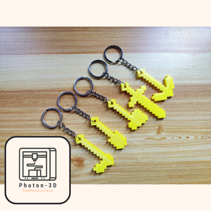Minecraft Keychains (3D Printed) | Lazada PH