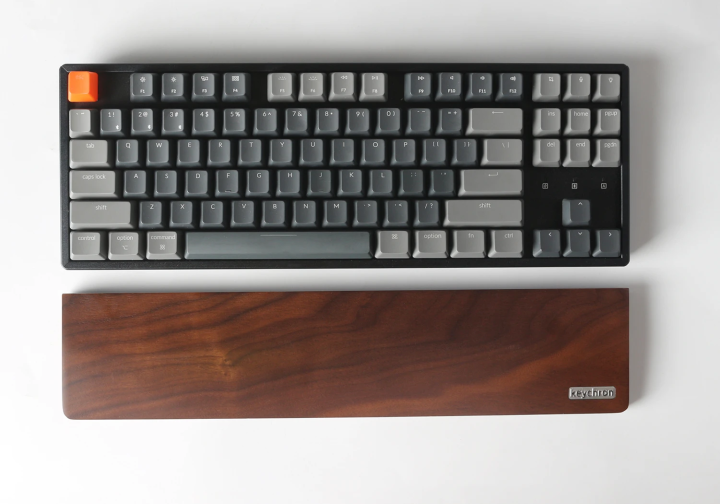 Keychron Walnut Wood Palm Wrist Rest PR1 PR2 for K2, K4, K6 Models of ...