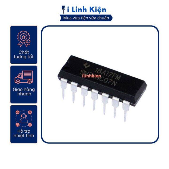 Ic chức năng 74HC07 74HC07AP DIP-14 chất lượng | Lazada.vn