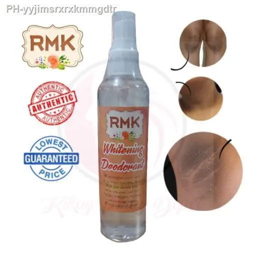 ORIGINAL RMK Whitening Deodorant 120 ml spray ONHAND COD UNDERARM WHITENING MAPHY EXCESSIVE ...