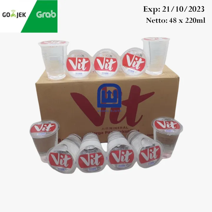 VIT GELAS 48x200ml | Lazada Indonesia