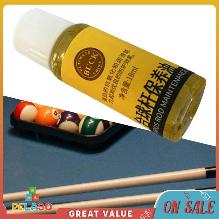 Pelaso Billiards Rod Oil Snooker Billiard Accessory for Pool Cue ...