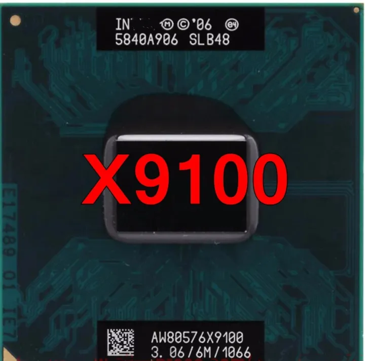 Core Laptop processor X9100 CPU 6M Cache, 3.06 GHz, 1066 MHz FSB Dual-Core Laptop processor | Lazada
