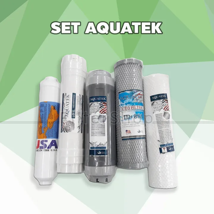 พร้อมส่ง ไส้กรองชุด UF AQUATEK 5 ขั้นตอน 9WAREE | Lazada.co.th