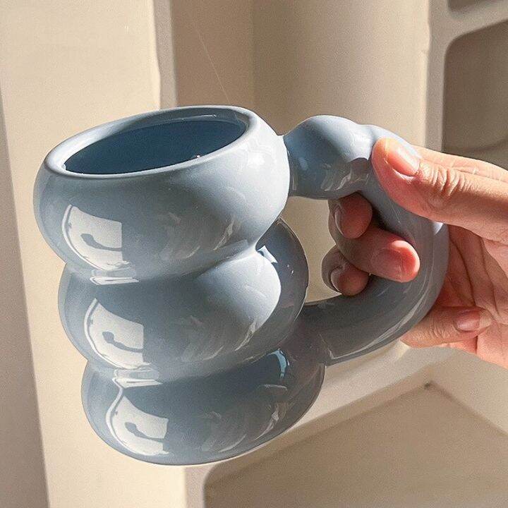 Tazas De Cerámica Bonitas, Tazas De Café Coreanas De Diseño Kawaii ...