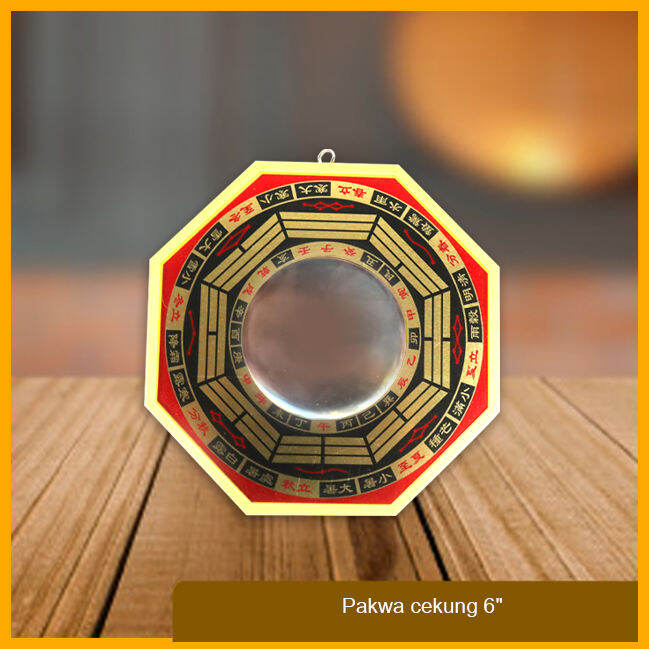 Kaca Cermin Fengshui Pakwa Cekung 6 Inchi | Lazada Indonesia