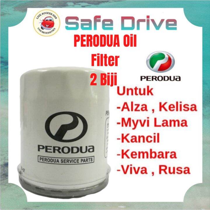 #2x Perodua Oil Filter 15601-00R01-000 - Alza Old Myvi Viva Kelisa ...