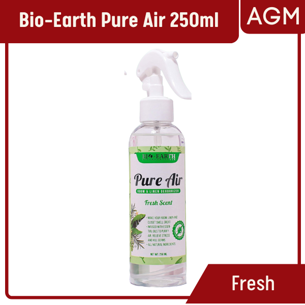 Bio Earth Pure Air Anti Bacterial Disinfectant Deodorizer 250ml Fresh ...
