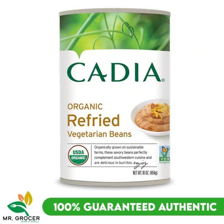 Cadia Organic Refried Beans 454g | Lazada PH