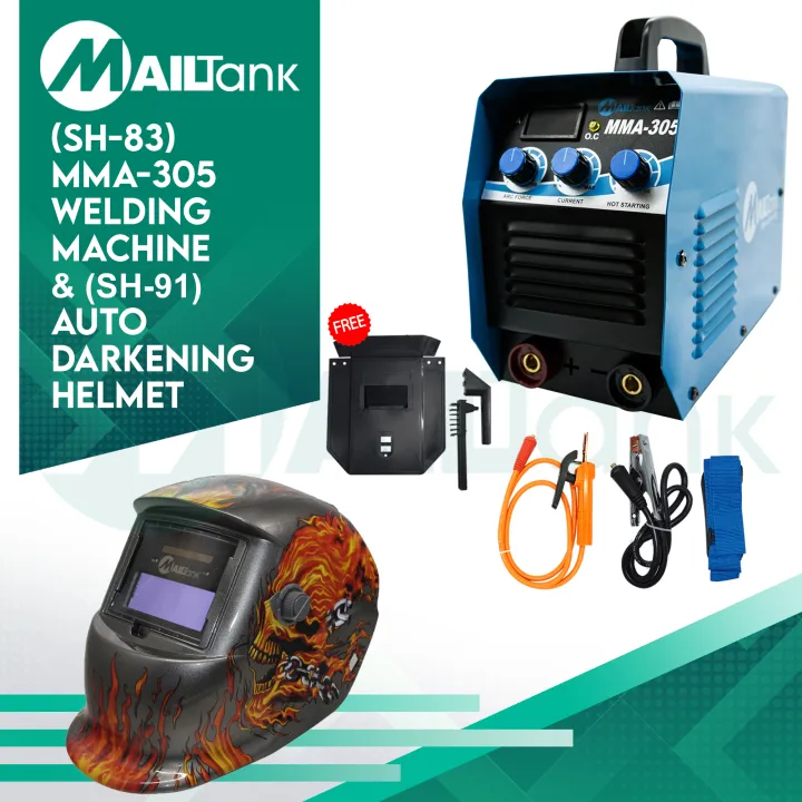 MAILTANK (SH83+SH91) MMA-305 IGBT Portable Inverter Welding Machine and ...