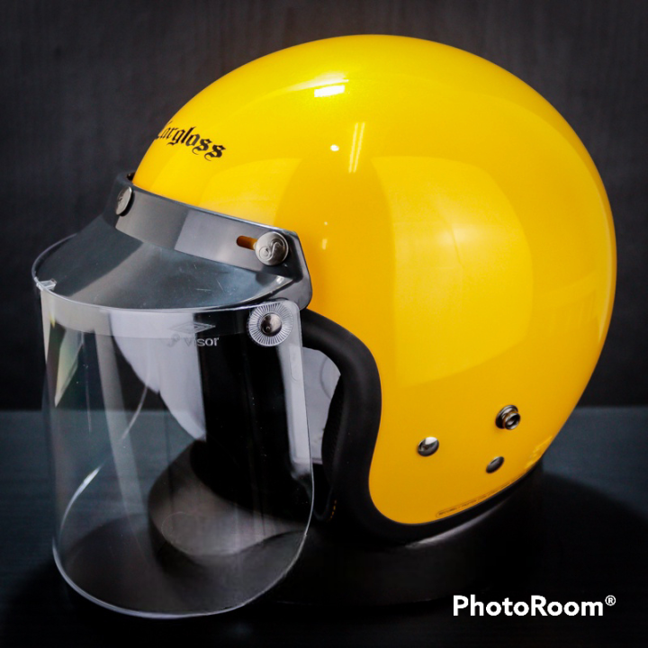 Helm Retr0 Identik Cargloss Kuning | Lazada Indonesia