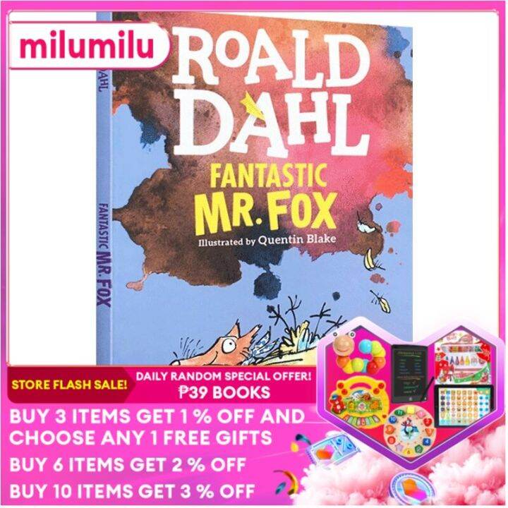 Milumilu Fantastic Mr. Fox Roald Dahl Children's Literature Reading ...