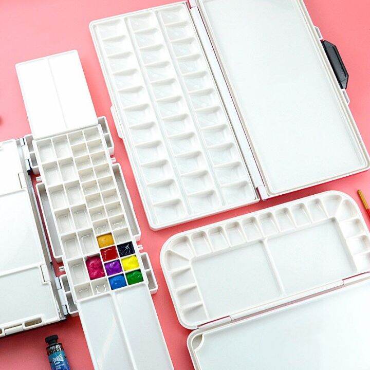 Professional Moisturizing Sealed Paint Palette Portable Empty Paint Box ...