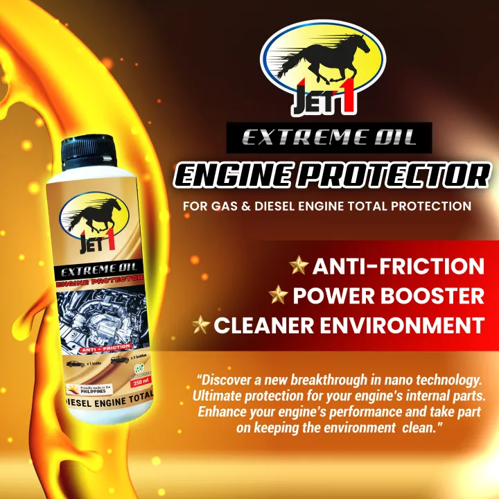 JET1 EXTREME OIL ENGINE PROTECTOR 250 ML | Lazada PH