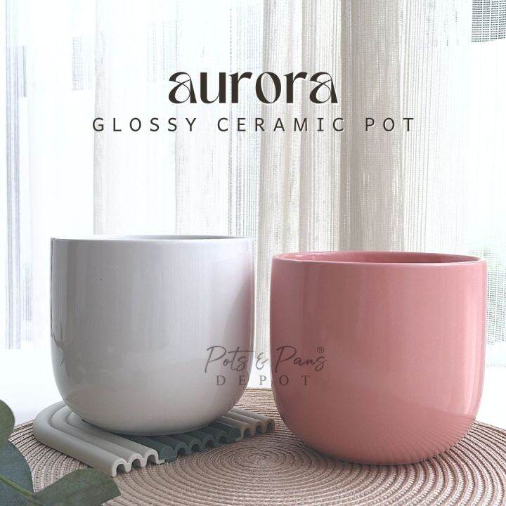Aurora Ceramic Flower Pot | Lazada PH