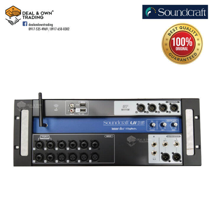 Original Soundcraft Ui16 16-channel Digital Mixer With Wireless Control ...