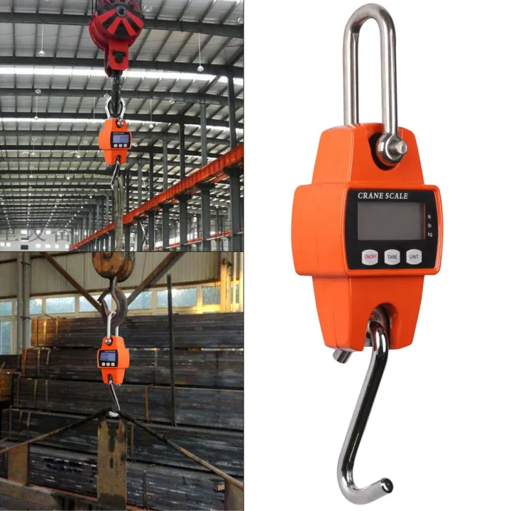 LRNWFT Portable Heavy Duty Digital Mini Hanging Hook Weighing Luggage ...