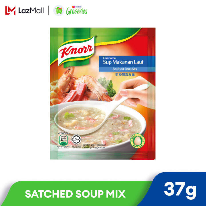 Knorr Sachet Seafood Soup Mix 37g | Lazada