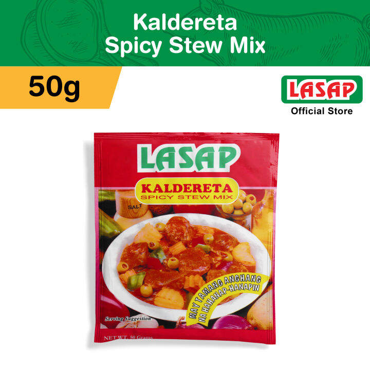 Lasap Kaldereta Pinoy Food Mix 50g | Lazada PH