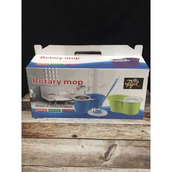Alat Pel Lantai Putar Otomatis Praktis/ROYAL STAR Alat Pel Spin Mop ...