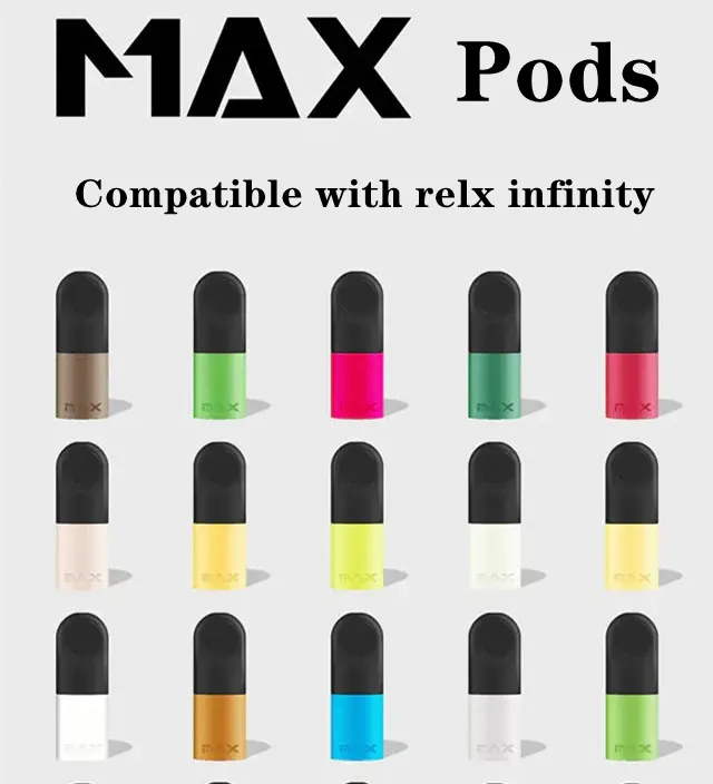 【Cash sa paghahatid】 （3pcs）MAX Dense Fog Relx pods MAX Pods（ Compatible ...