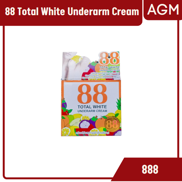 888 Total White Underarm Cream 35g | Lazada PH