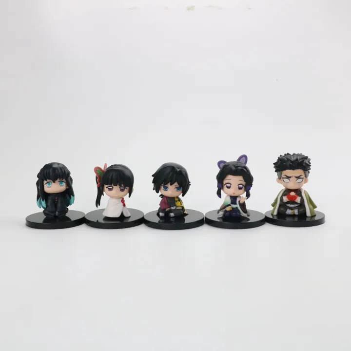 Demon Slayer Set Tanjirou & 9 Hashira (the nine strongest) Giyu Kyojuro ...