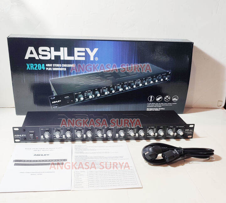 Crossover Ashley XR 204 / XR204 4 WAY Subwoofer Original | Lazada Indonesia