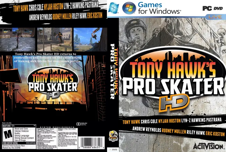 Tony Hawk's Pro Skater HD PC GAME [Offline INSTALLATION] | Lazada