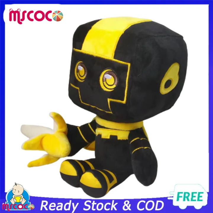 MSCOCO Youtuber Massi Plush Doll Stuffed Cartoon Robot Plushies Bedside ...