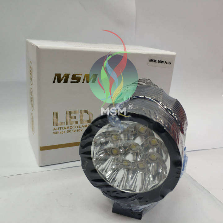 MSM Headlight LED 90watts plus Motorcycle | Lazada PH