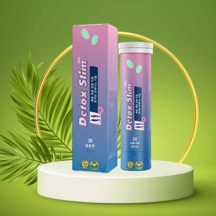 Detox Slim - The number 1 weight loss effervescent tablet in Korea/20 tablets | Lazada PH