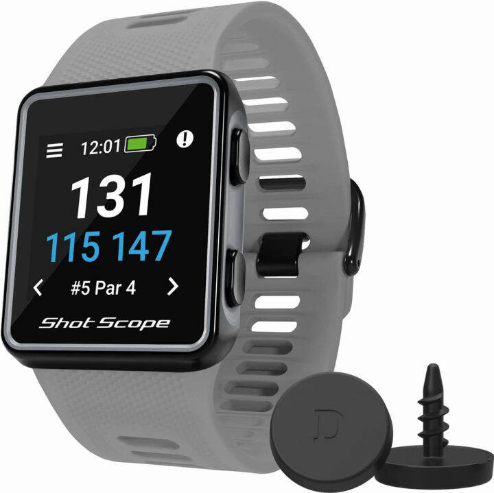 Shot Scope Technologies Shot Scope V3 GPS Golf Watch - Automatic Shot ...