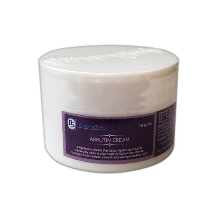 Derm Skin Arbutin Cream 15g or Arbutin 2% 10g Lighten acne dark spots ...