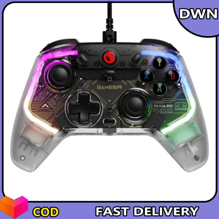 GameSir T4 Kaleid pengendali game dengan efek Hall kompatibel untuk ...