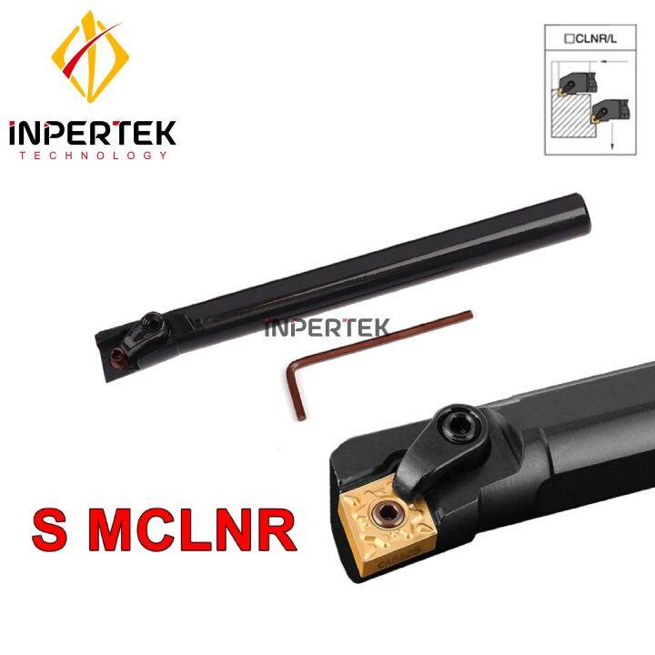 S25 MCLNR 12 Holder Bubut Insert CNMG 12 Pahat Boring Kanan Dalam | Lazada Indonesia