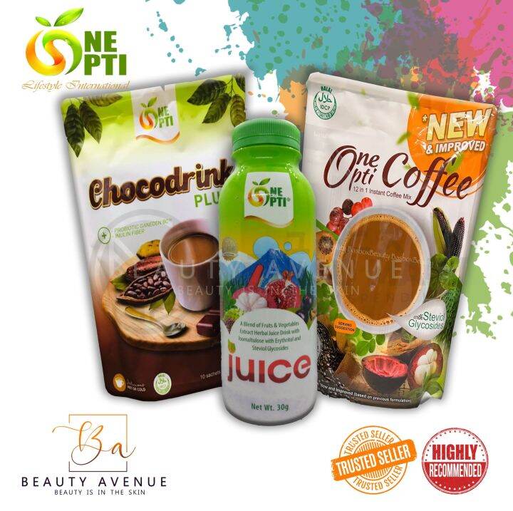 [Variation] One Opti Juice, Opti Coffee and Opti Choco | Lazada PH