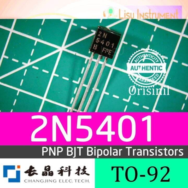 2N5401 150V 600mA PNP Bipolar Transistor 5401 TO-92-3 CJ ORIGINAL ...