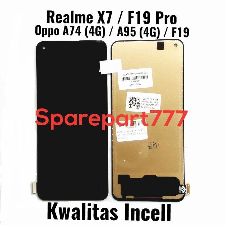 Lcd Touchscreen Fullset Incell Oppo A74 4G / A95 4G / F19 / F19 Pro /X7 | Lazada Indonesia