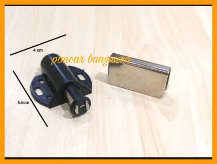 KUNCI MAGNET LEMARI KACA PUSH OPEN SINGLE - KUNCI MAGNET - KUNCI LEMARI ...